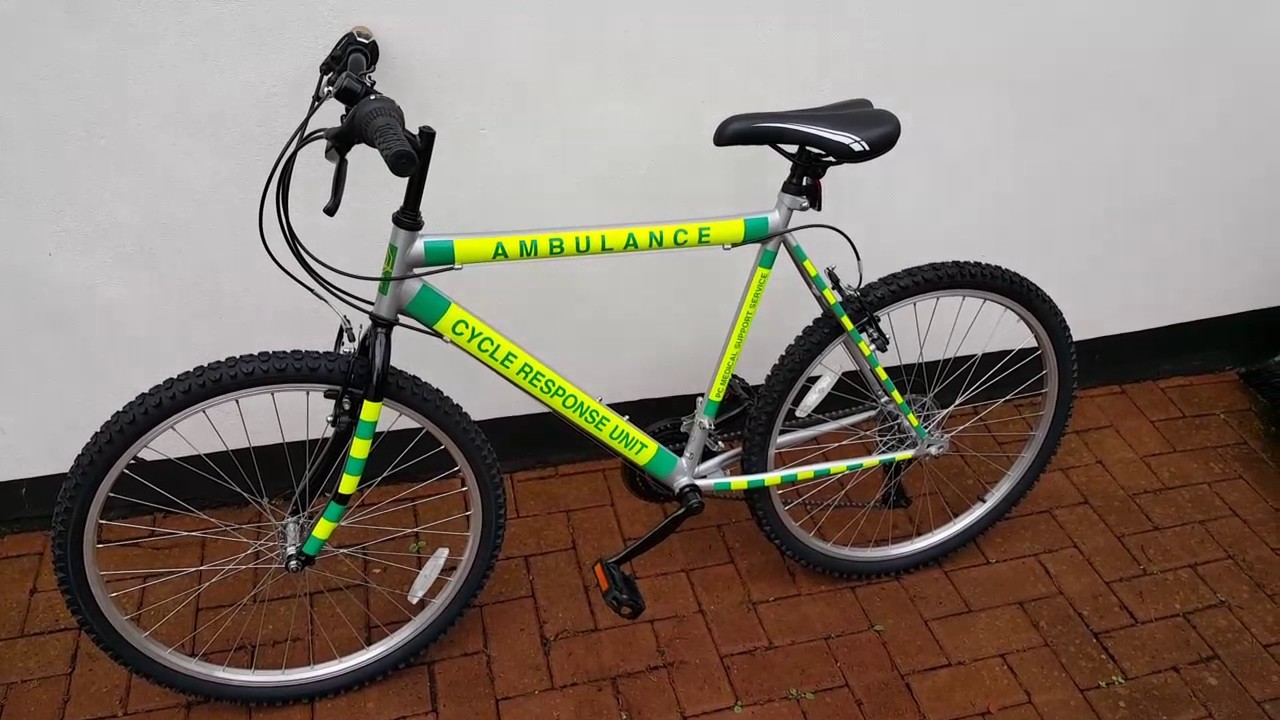 Ambulance cycle response unit/ new paramedic bike/ pc medical support ...