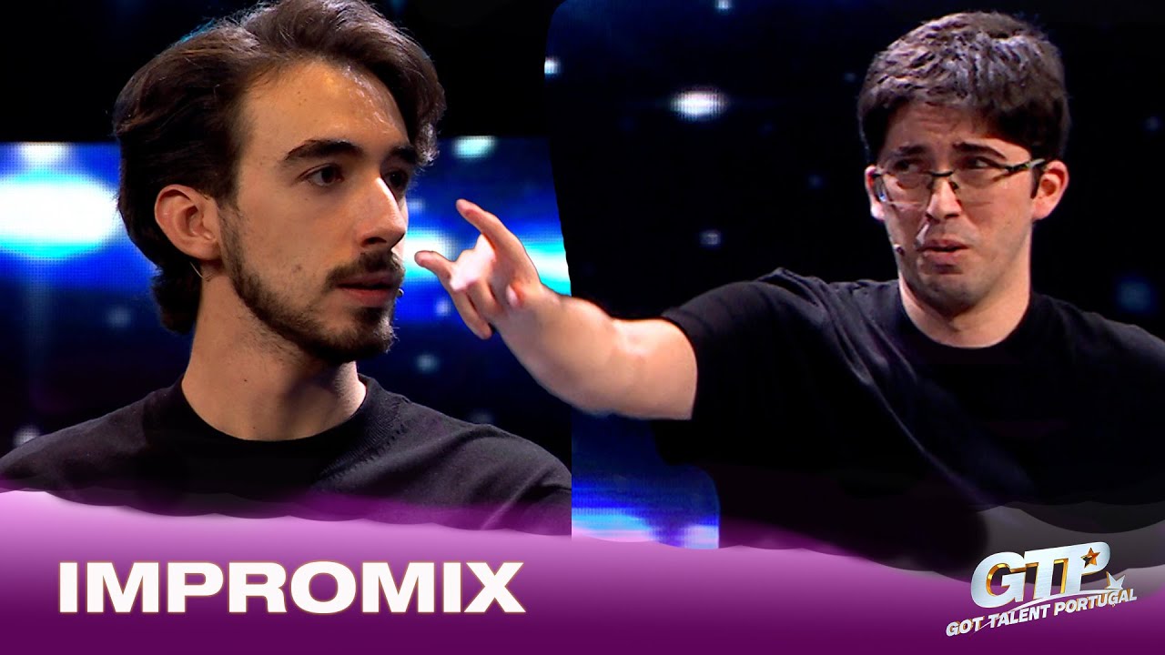 Os Impromix impressionaram com o jogo dos estilos. | Apuramentos | Got Talent Portugal 2024 ...