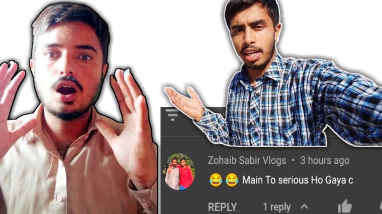 Zohaib pendu Comment on my Video😍😍 - YouTube