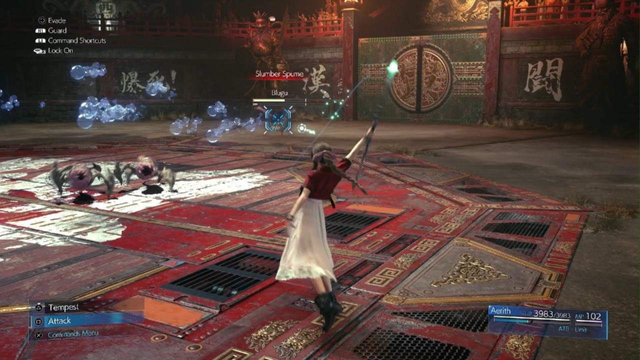 FF7R - Corneo Coliseum #7: Aerith vs. Wild Animals (Planet's Protection ...