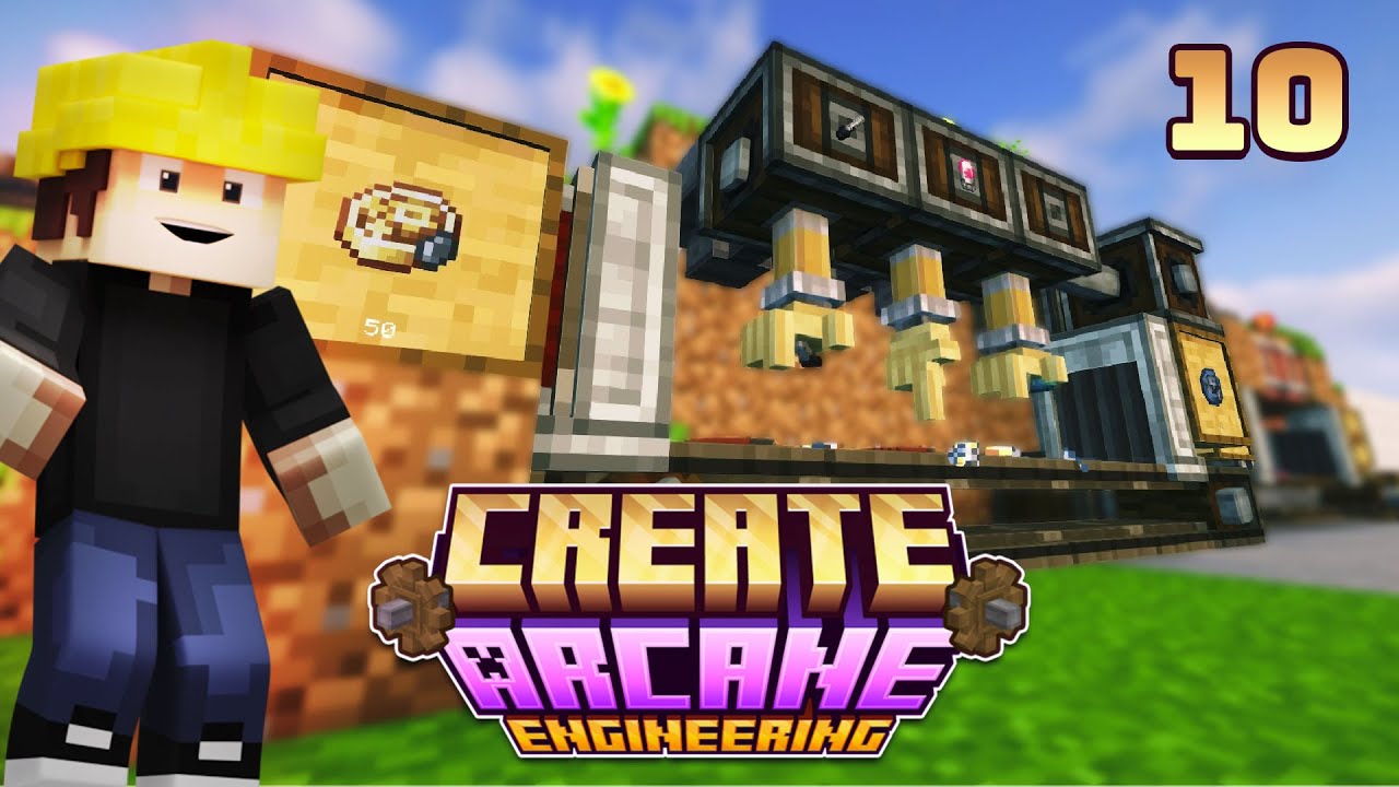 Minecraft: Create Arcane Engineering Ep. 10 - Les precision mechanism ...