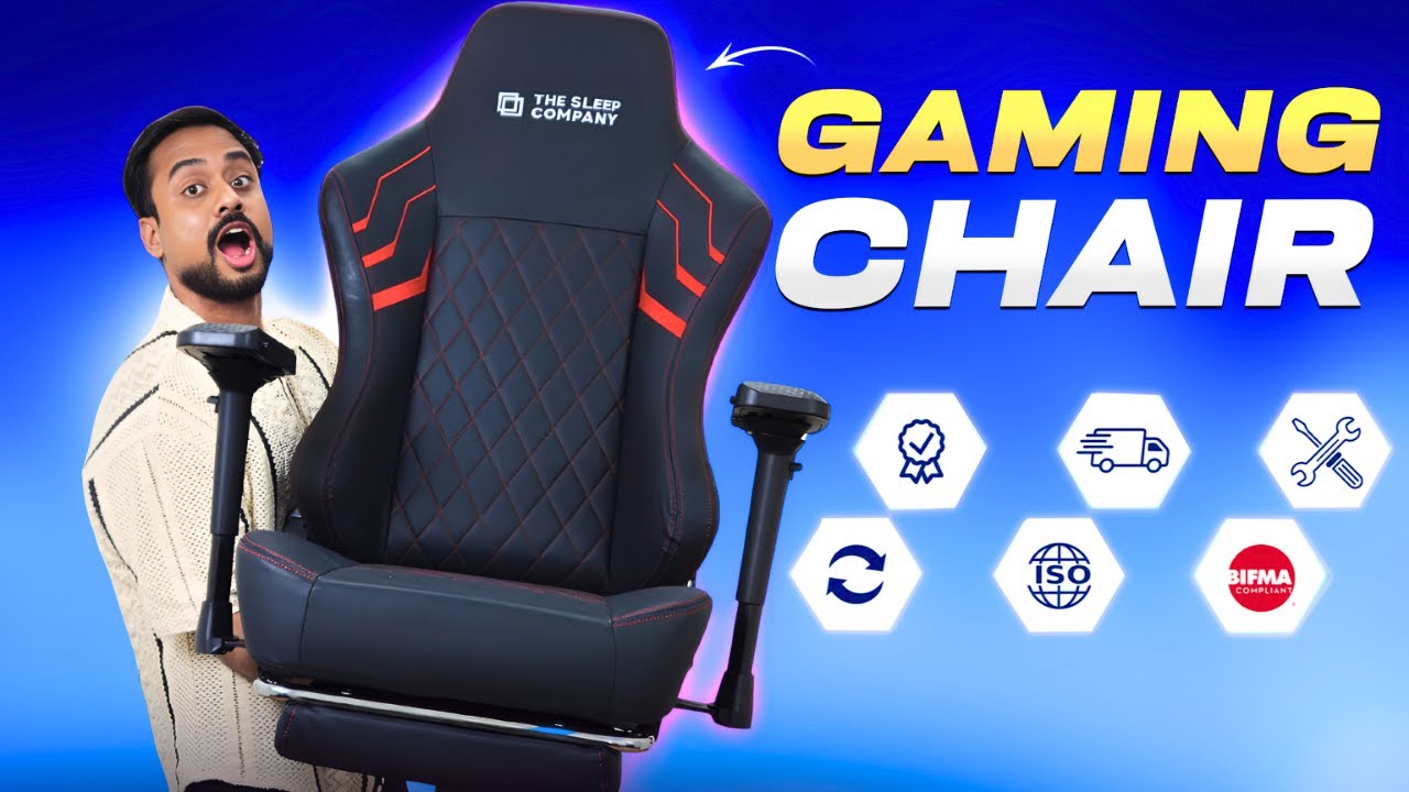 The Sleep Company XGen PRO Gaming Chair - YouTube