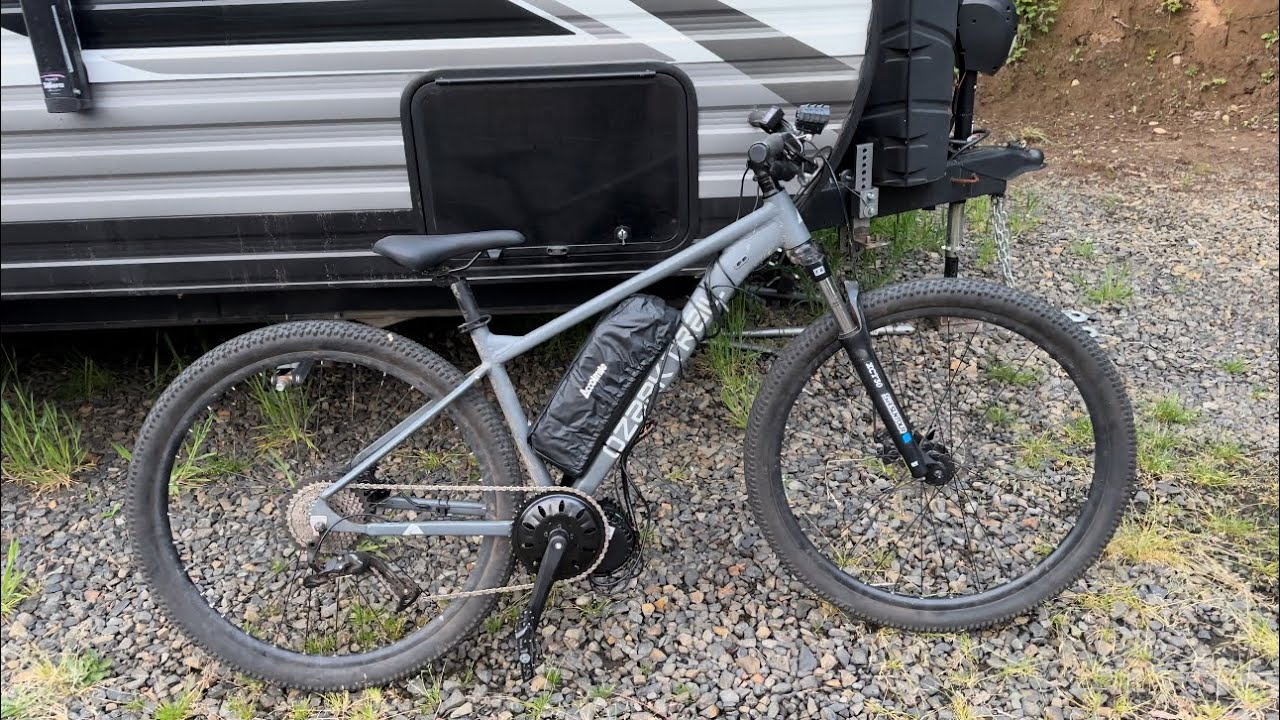 Ozark Trail Ridge DIY Bafang mid drive E-bike kit - YouTube