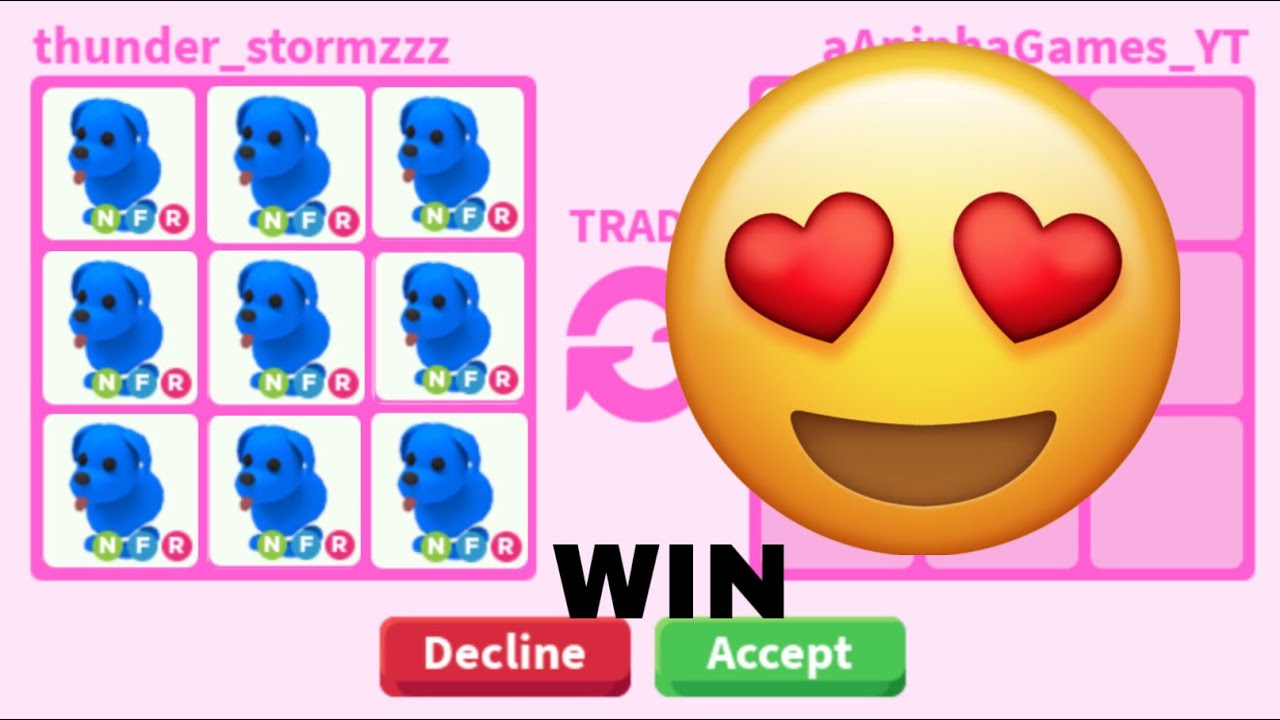 RATING OFFERS FOR A NEON BLUE DOG IN ADOPTME 🔥😍 - YouTube