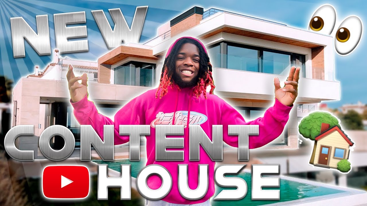 BRAND NEW CONTENT HOUSE...👀 - YouTube