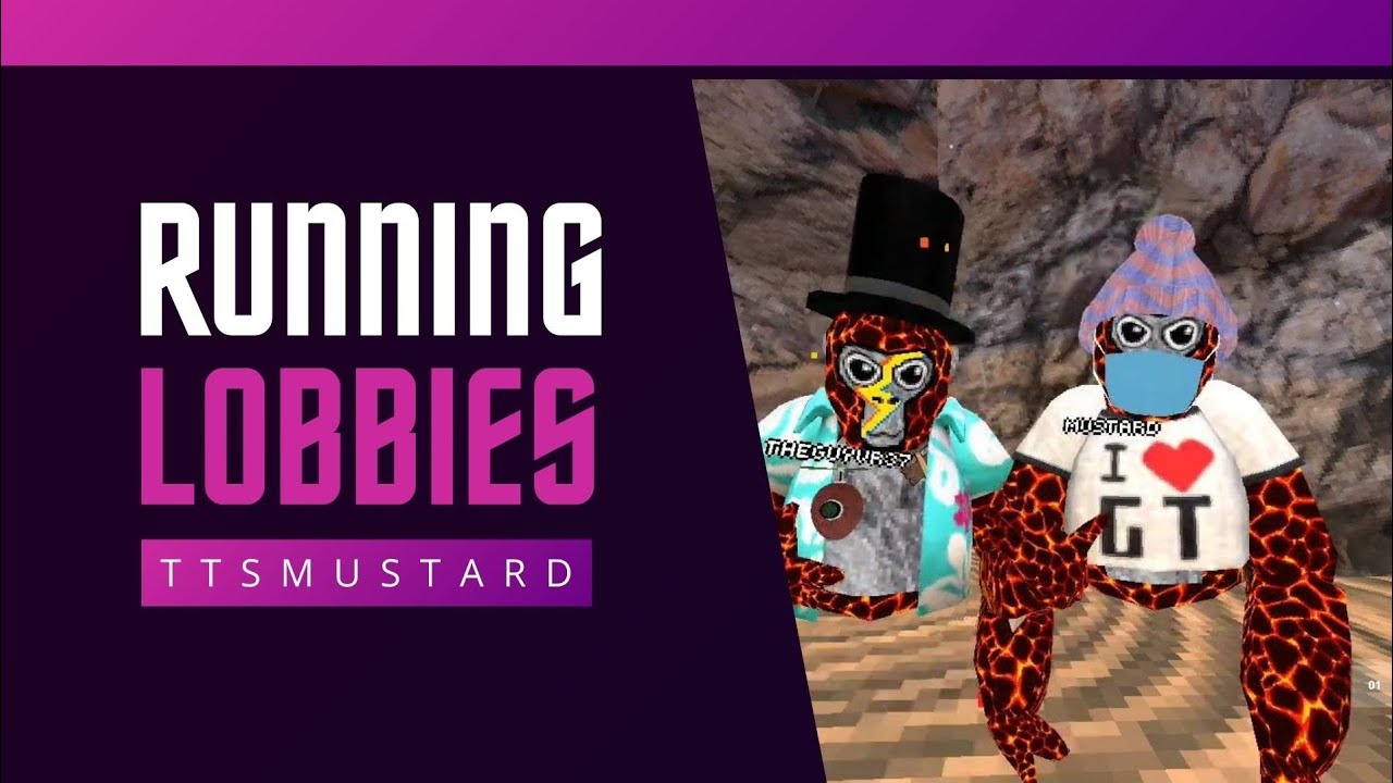 Running Lobbies #gorillatag #helpgorillatag - YouTube