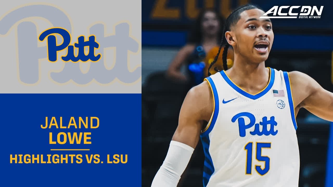 Pitt's Jaland Lowe An All-Around Terror In Win Over LSU - YouTube