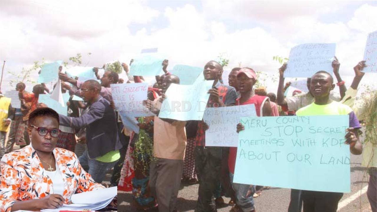 DRAMA IN MERU AS ANGRY MERU RESIDENTS POORS IN STREETS DEMANDING SENATE ...