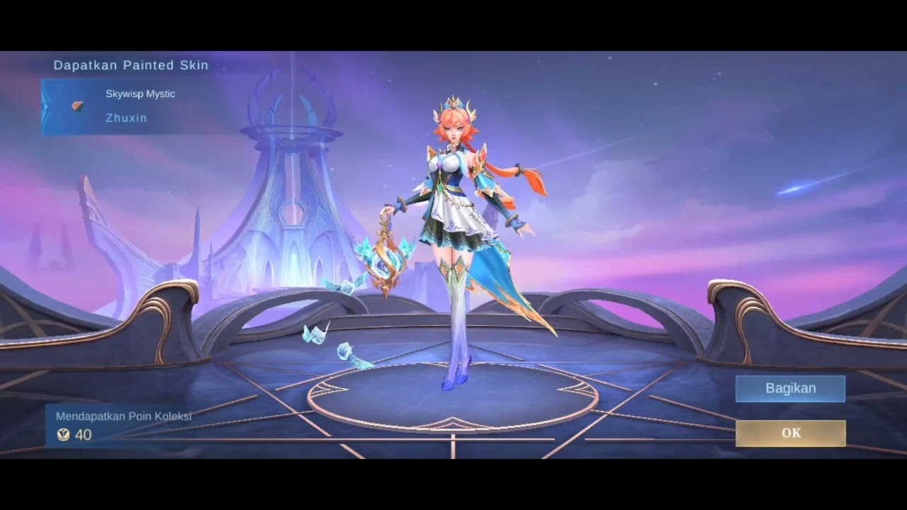 Painted Skin Emberwisp Mystic Zhuxin - Skywisp Mystic - YouTube