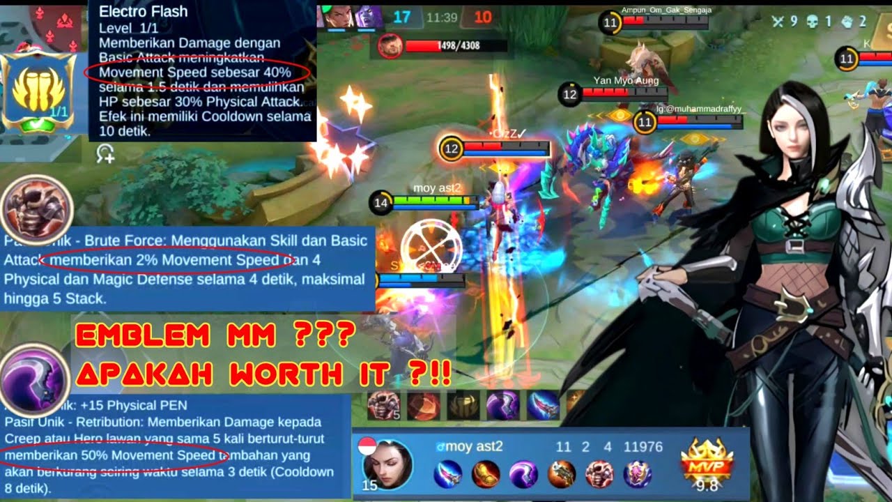 BENEDETTA EMBLEM MM BUILD FULL DAMAGE + MOVEMENT SPEED !! apakah worth ...