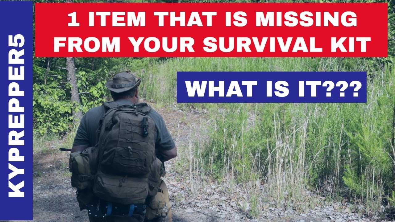 1 Item Missing From Your Survival Kit! - YouTube