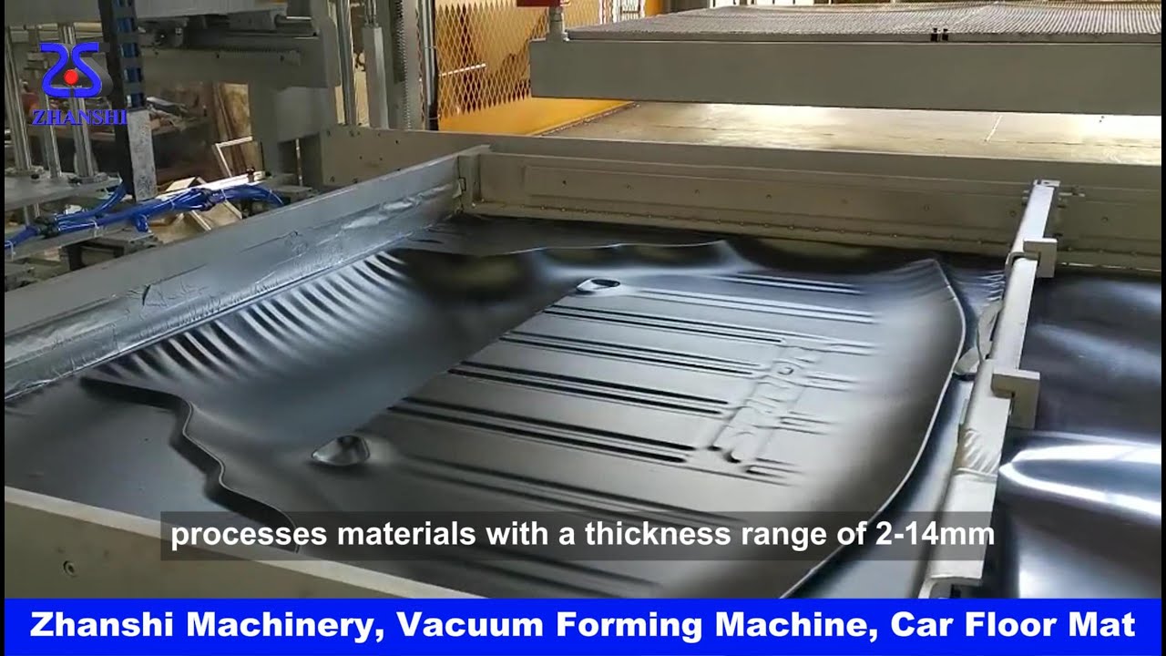 Fully Automatic Thick Sheet Thermoforming for Car Floor Mats ...