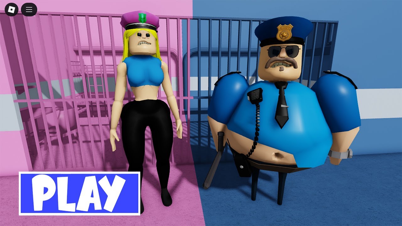 SECRET UPDATE | WOMAN POLICE GIRL vs POLICE BARRY V2 in BARRY'S PRISON ...
