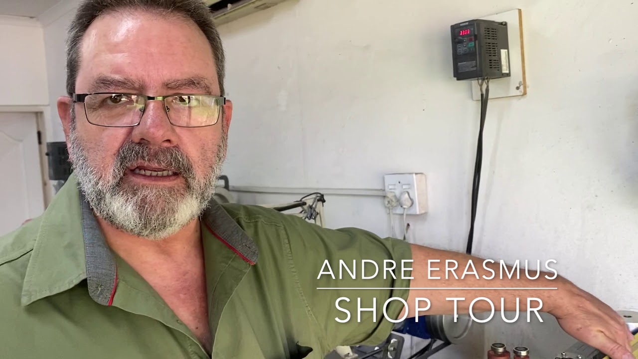 Andre Erasmus Shop Tour - YouTube