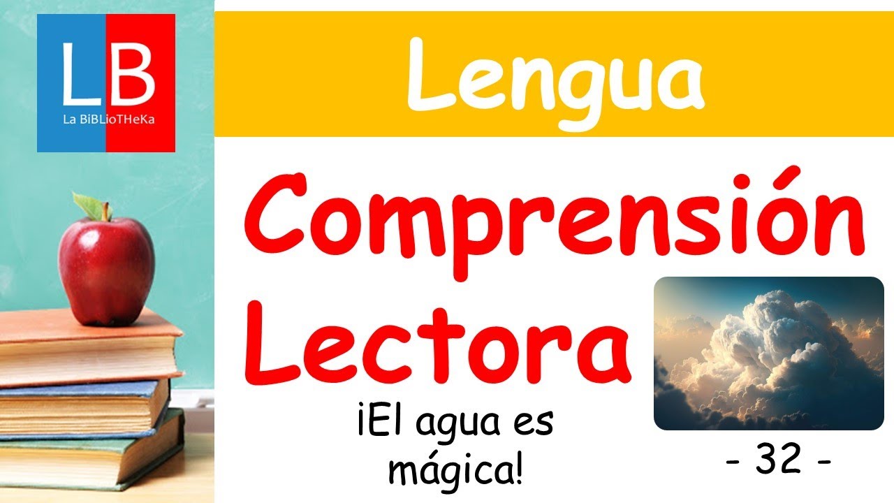 COMPRENSIÓN LECTORA para niños 32. El agua es mágica. 👩‍🏫 PRIMARIA ...