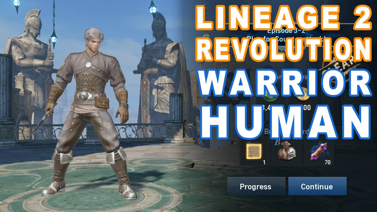 Lineage 2 Human Warrior
