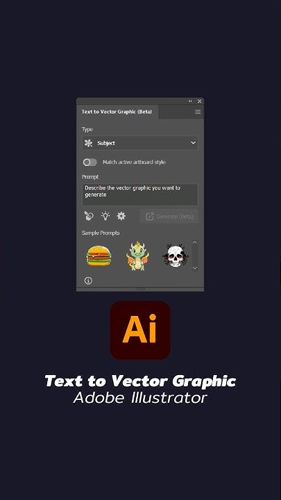 Text to Vector Graphic in Adobe Illustrator - YouTube