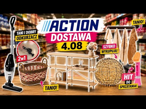 🔥 ACTION 4.08! TANI ODKURZACZ 2w1 za 89 zł i hity nowej dostawy ⭐️