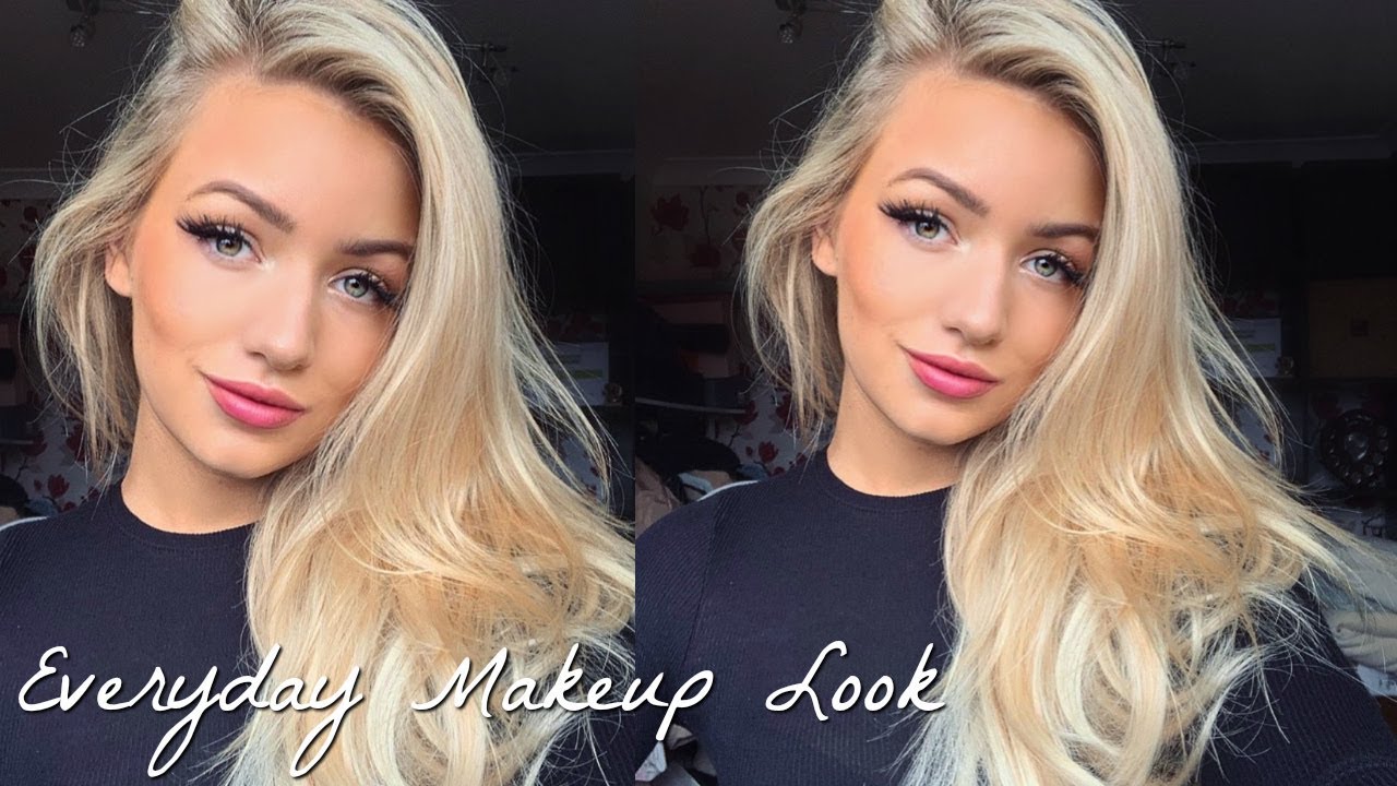 EVERYDAY NATURAL GLAM MAKEUP TUTORIAL - YouTube