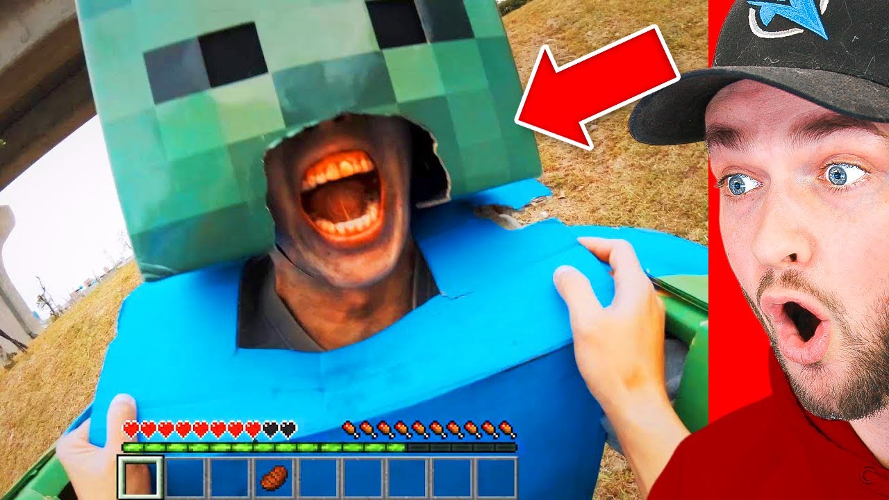 *NEW* Minecraft IN REAL LIFE! (Ultra Realistic) - YouTube
