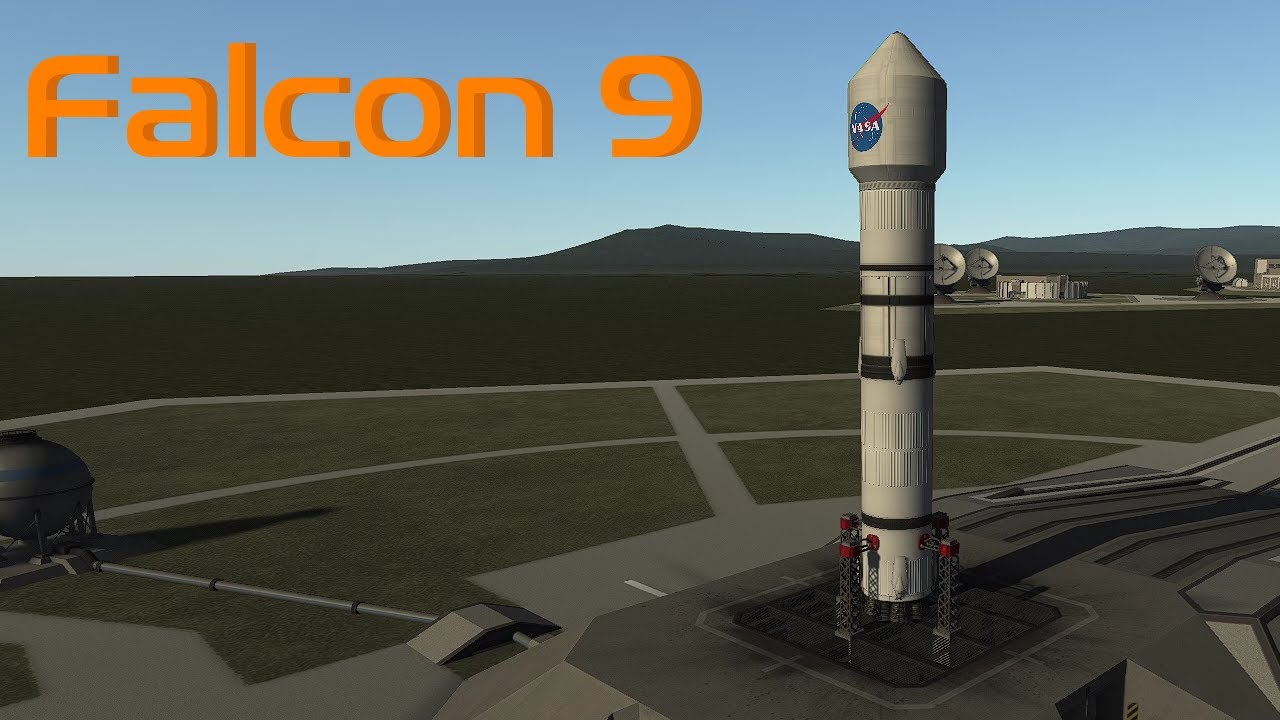 Falcon 9 Recreation | KSP - YouTube