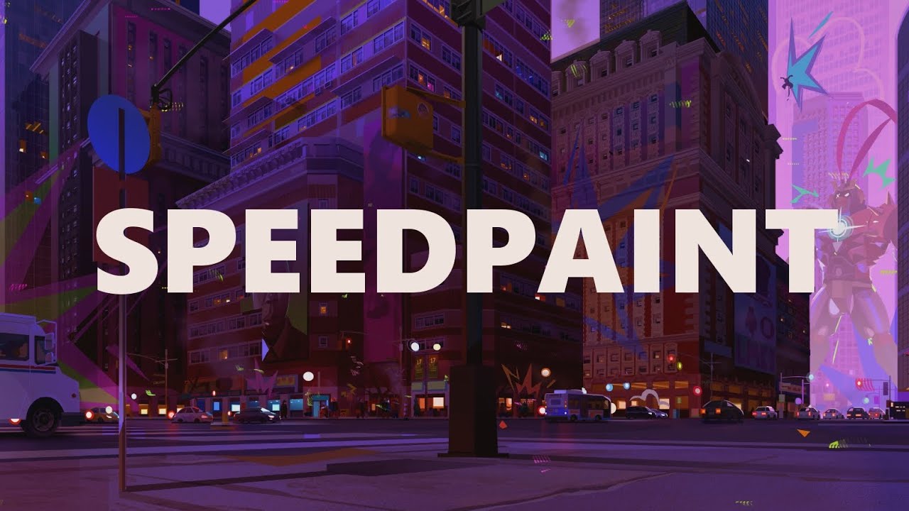 City Speedpaint | LMK | - YouTube