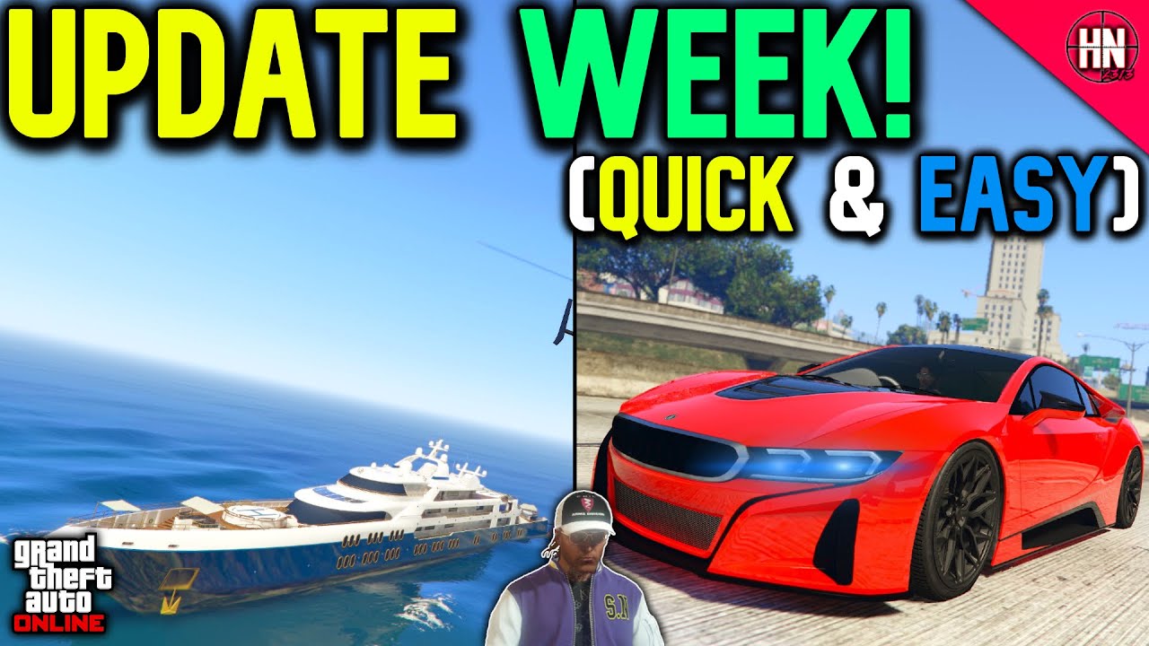 GTA 5 Update Week! 5x$ YACHT MISSIONS STILL! - YouTube