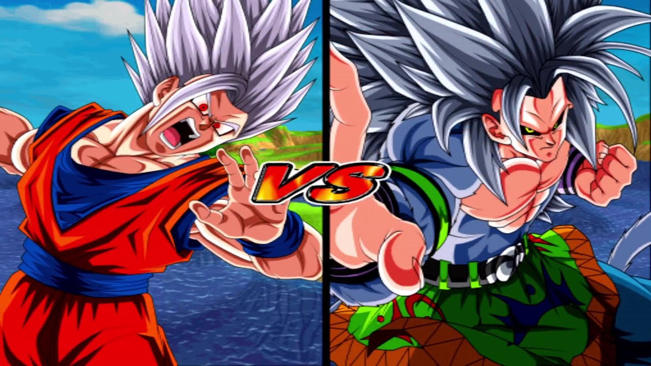 Gohan (AW) Beast vs Goku (AF) Super Saiyan 5 and Hali【DBS: BT Anime War ...