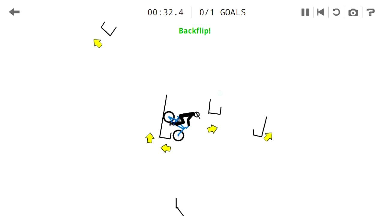 Insane Line Rider Bike Track - YouTube