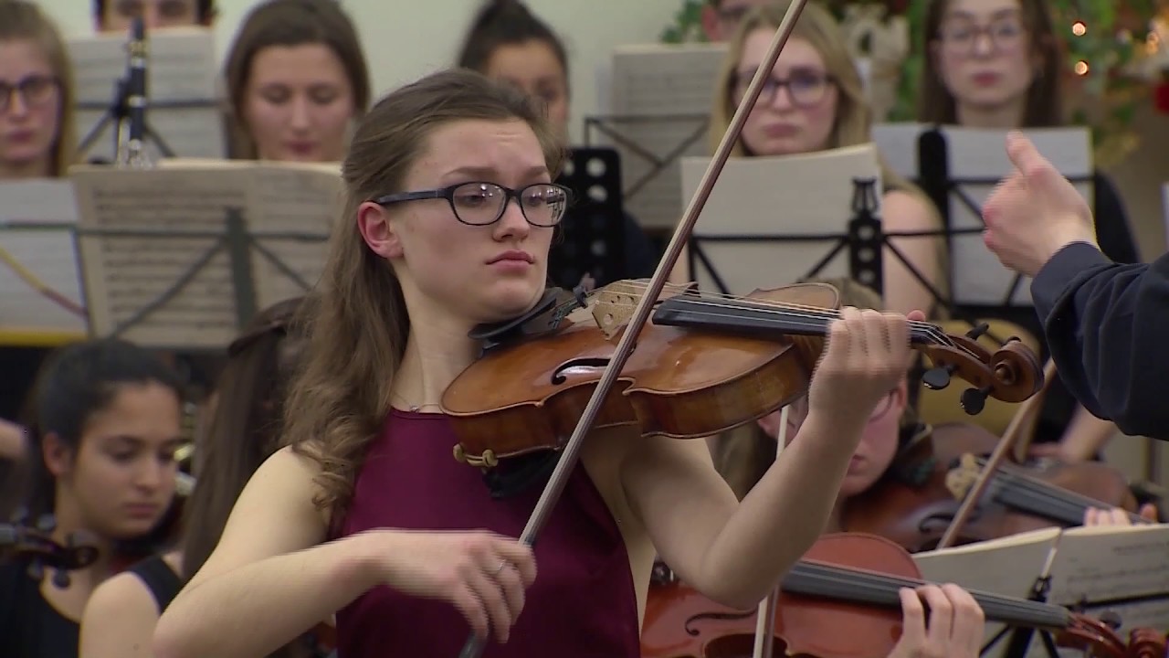 Daniel Hogan Viola Concerto - Watford Youth Sinfonia - YouTube