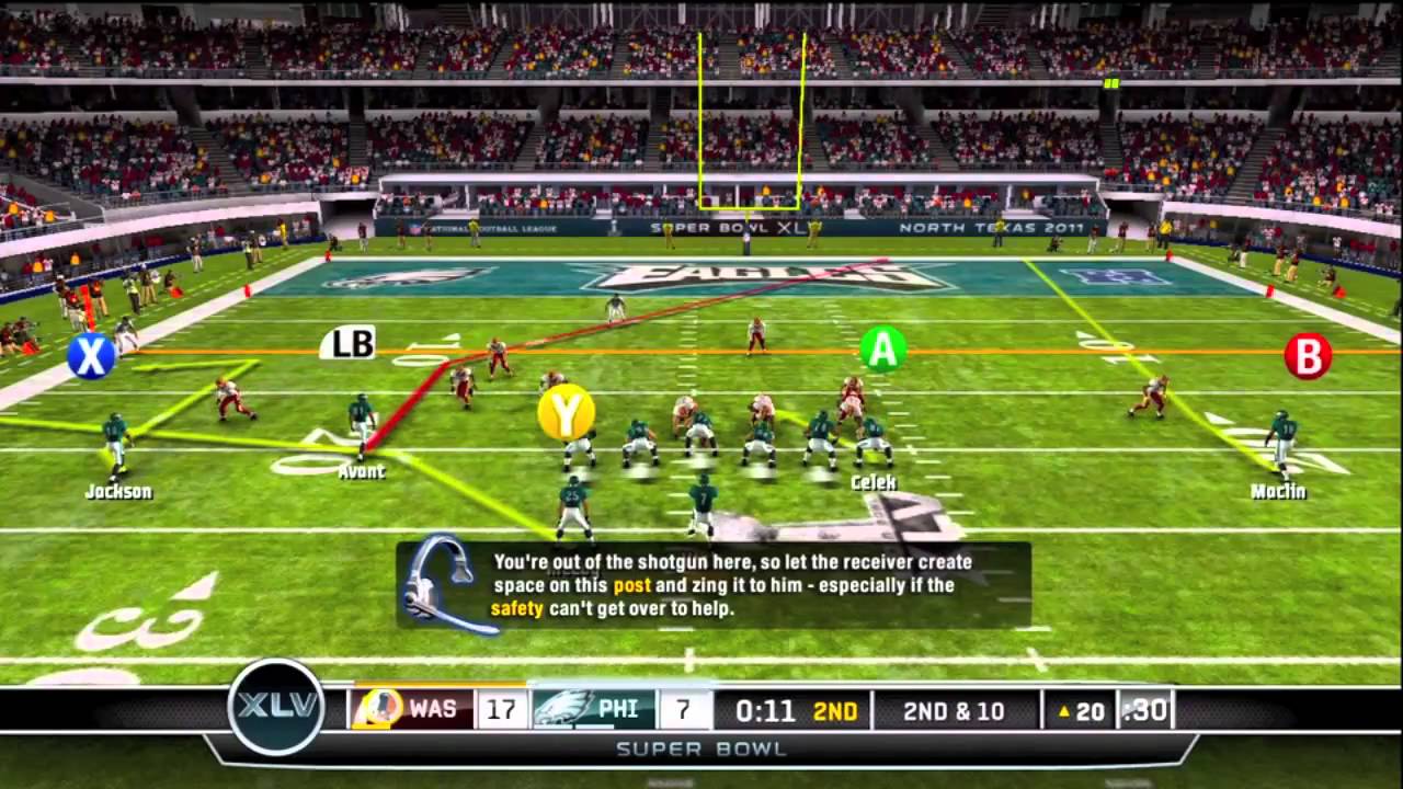 Madden 11 - Game of the Week - Eagles vs. Redskins - YouTube