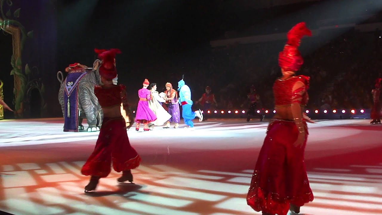 Disney on Ice Oct 2011: Treasure Trove. Aladdin - YouTube
