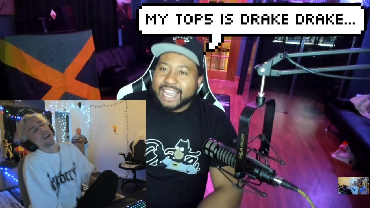 DJ Akademiks recreates "MY TOP 5 IS DRAKE DRAKE" - YouTube