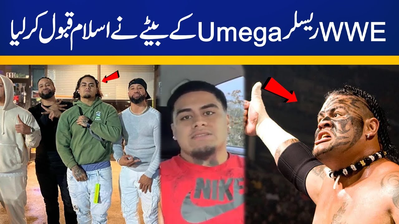 Famous WWE wrestler Umaga's son accepts Islam, calls journey "beautiful ...