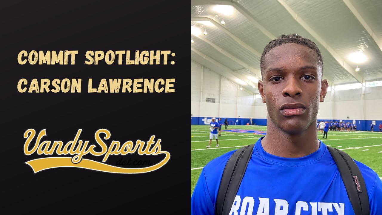 Commit Spotlight: Carson Lawrence - YouTube