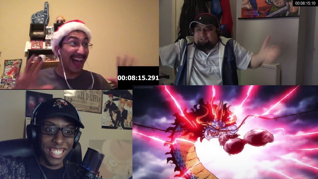 Luffy vs Kaido Reaction | Uzumaki Khan, RP, King Recon|op 914 - YouTube
