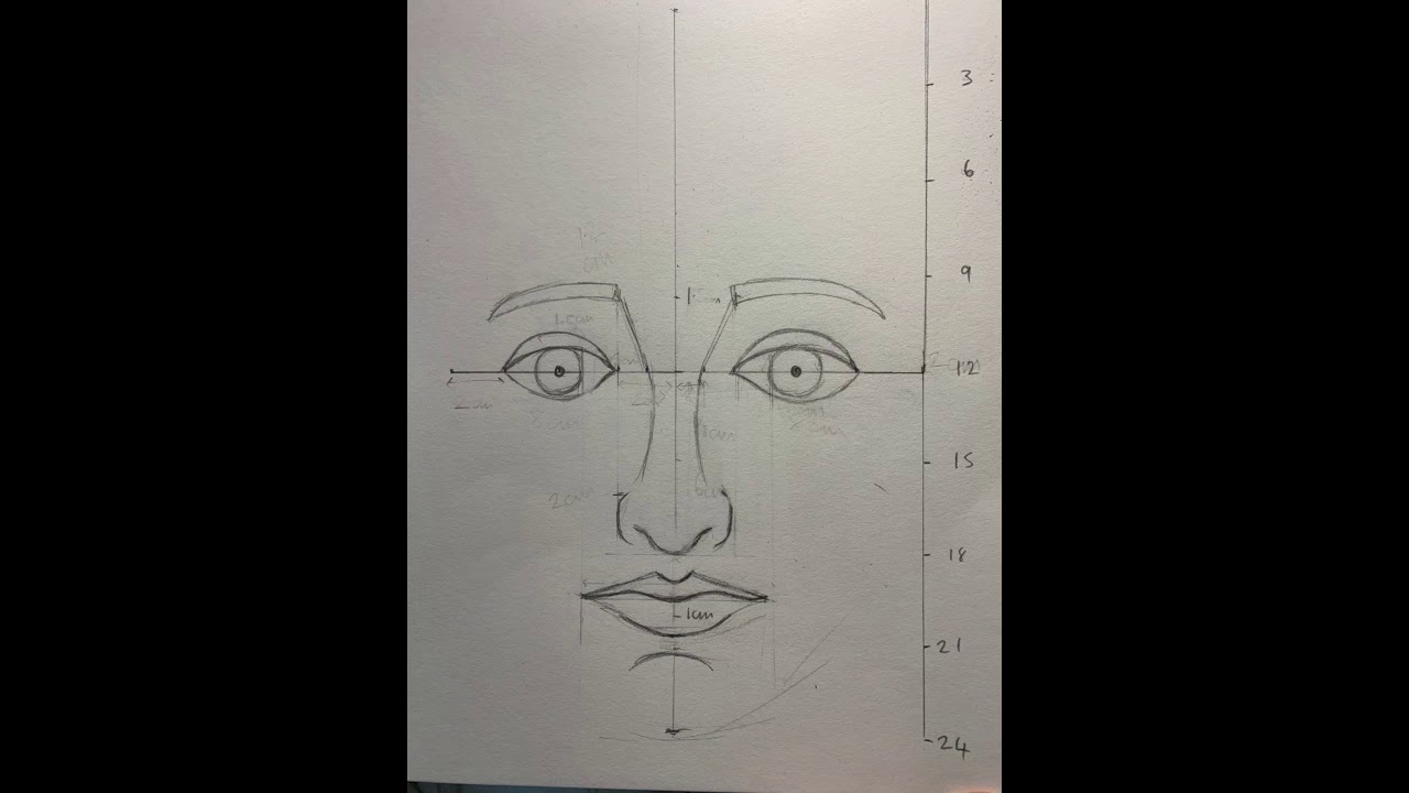 Year 7 Facial Proportions - YouTube