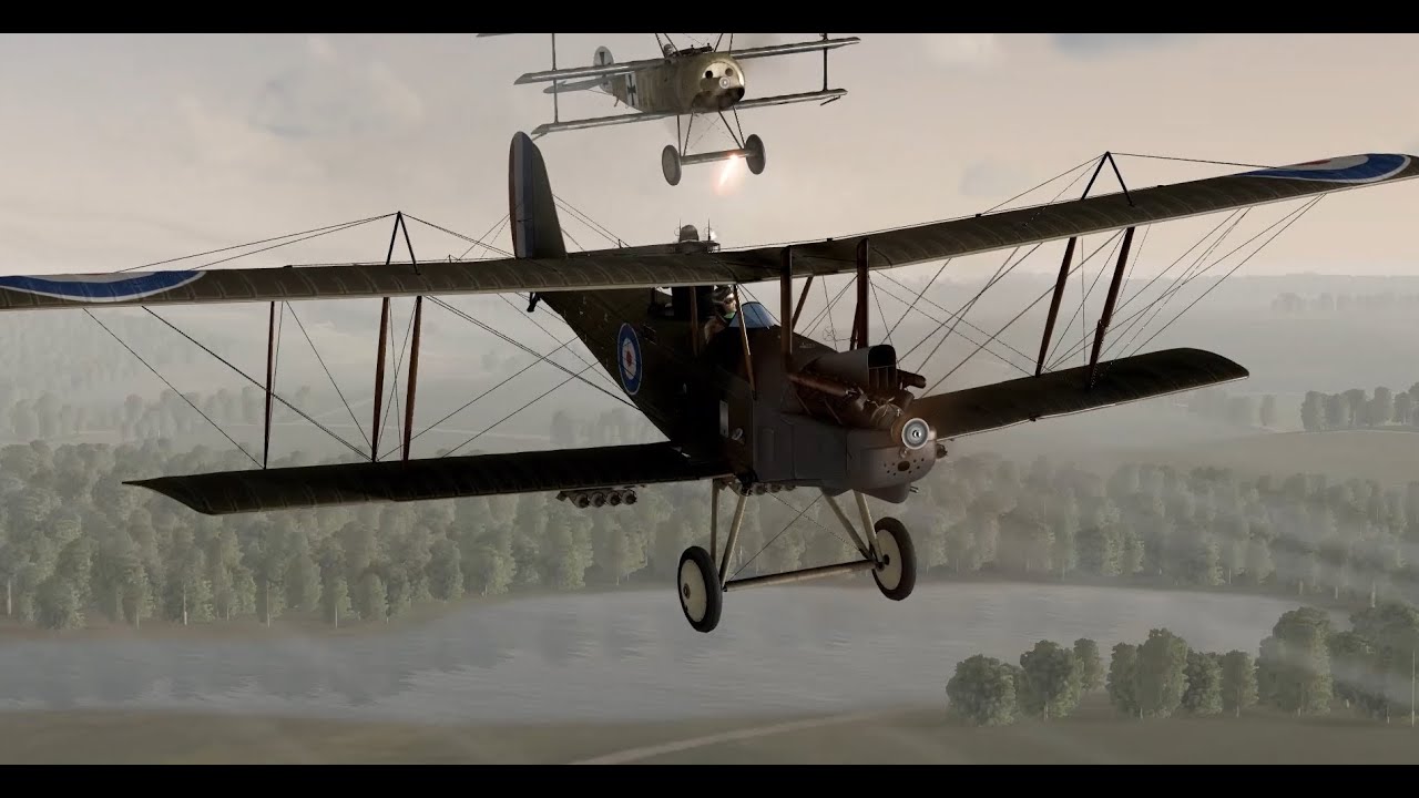 Rise of Flight - RE8 "The AC-130 of WWI" - YouTube