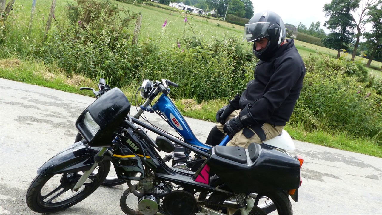 Mbk Magnum Racing:encore dans la course?...Oui!!! - YouTube