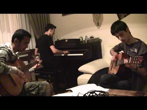 Bir gunah gibi gizledim seni (Toygar Iisikli ve Ajda Pekkan) / dark eyes piano and guitar duet