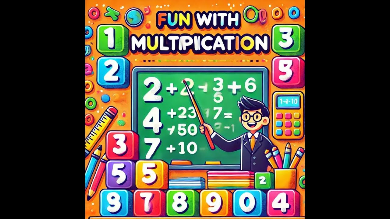 “Multiply with Fun: Learn Tables from 2 to 10! 🎶 #MultiplicationSong # ...