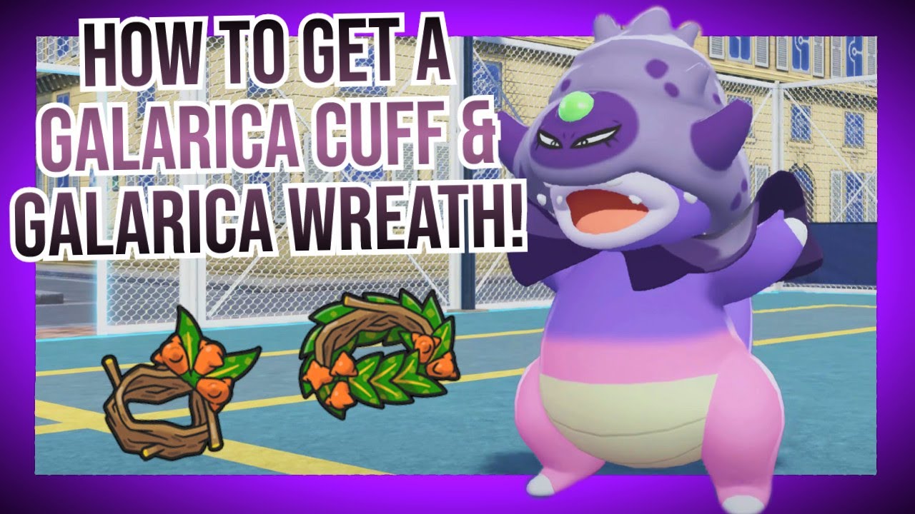 How to get a Galarica Cuff and Wreath! Some Unusual Pokemon Side ...