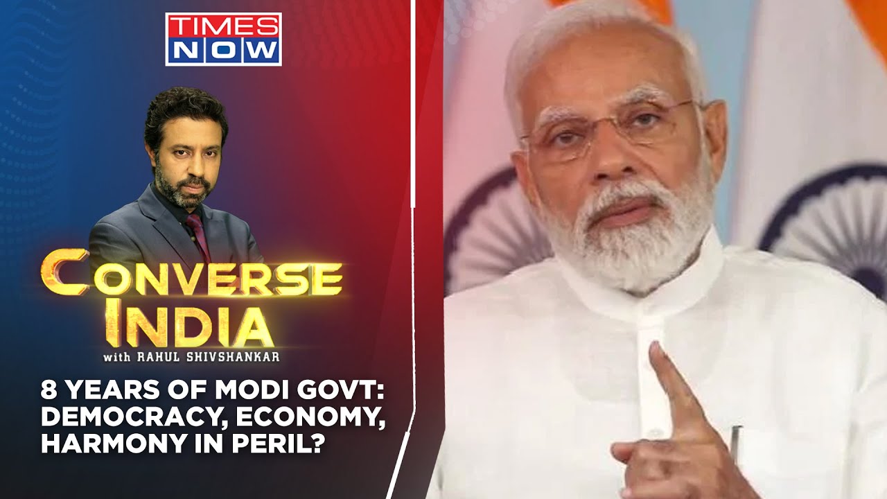 8 Years Of Modi Government: BJP Vs Congress Debate | Converse India ...