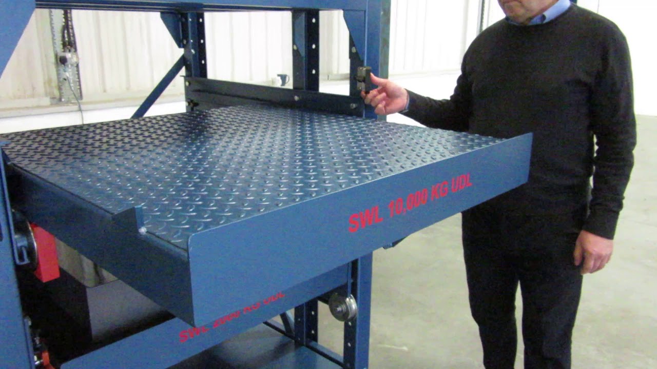 Electric Pull out Shelf -Automated - YouTube