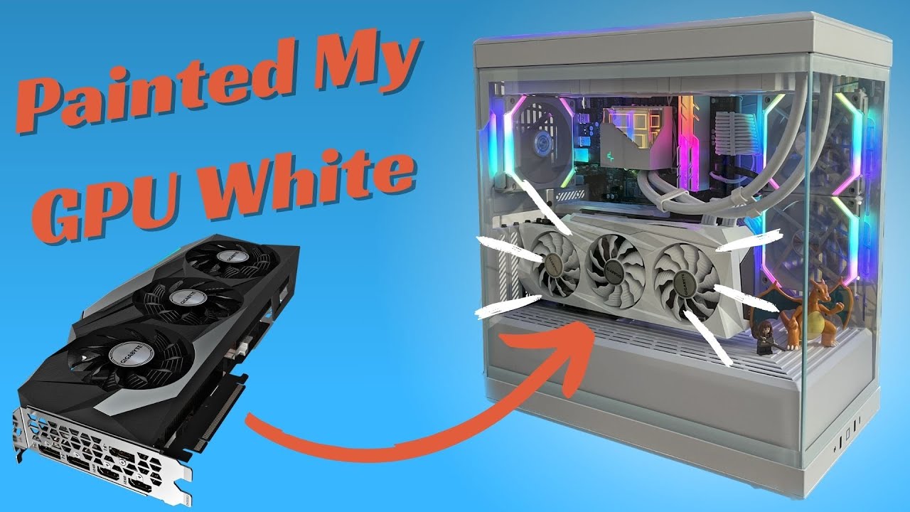 Epic GPU Transformation: Painting Your Graphics Card White! - YouTube