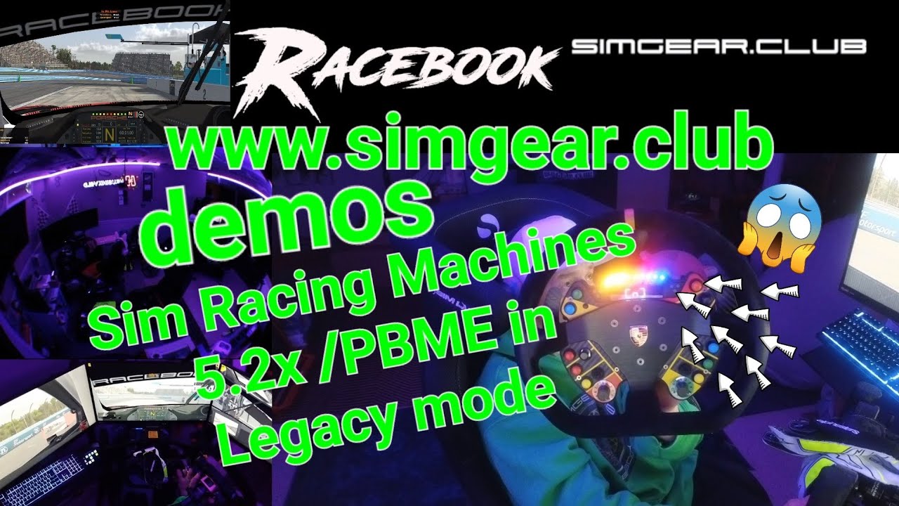 Sim Racing Machines 5.2x Usb Conversion For Fanatec Wheels, PBME Legacy ...