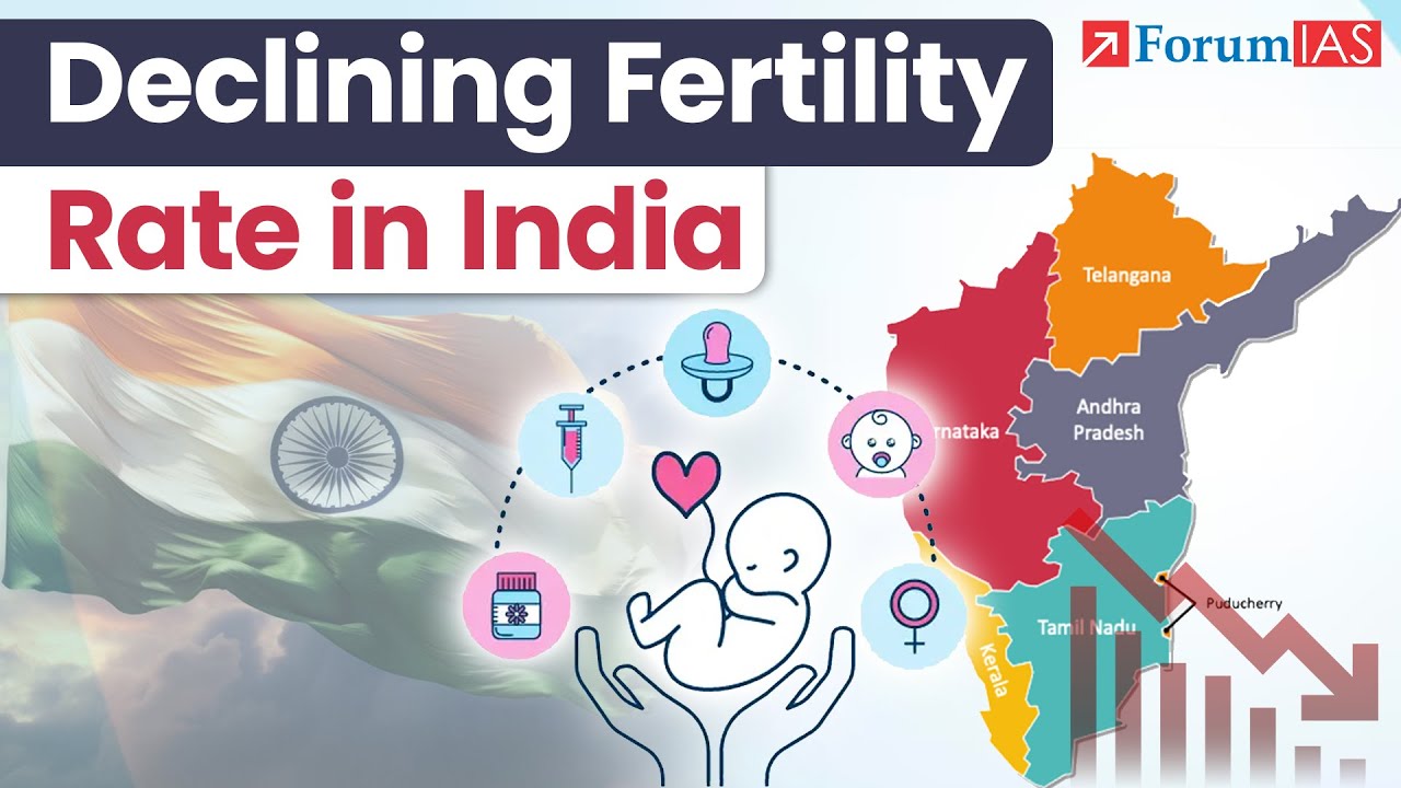 India's declining fertility rate: Is it a cause of concern? | 7PM ...