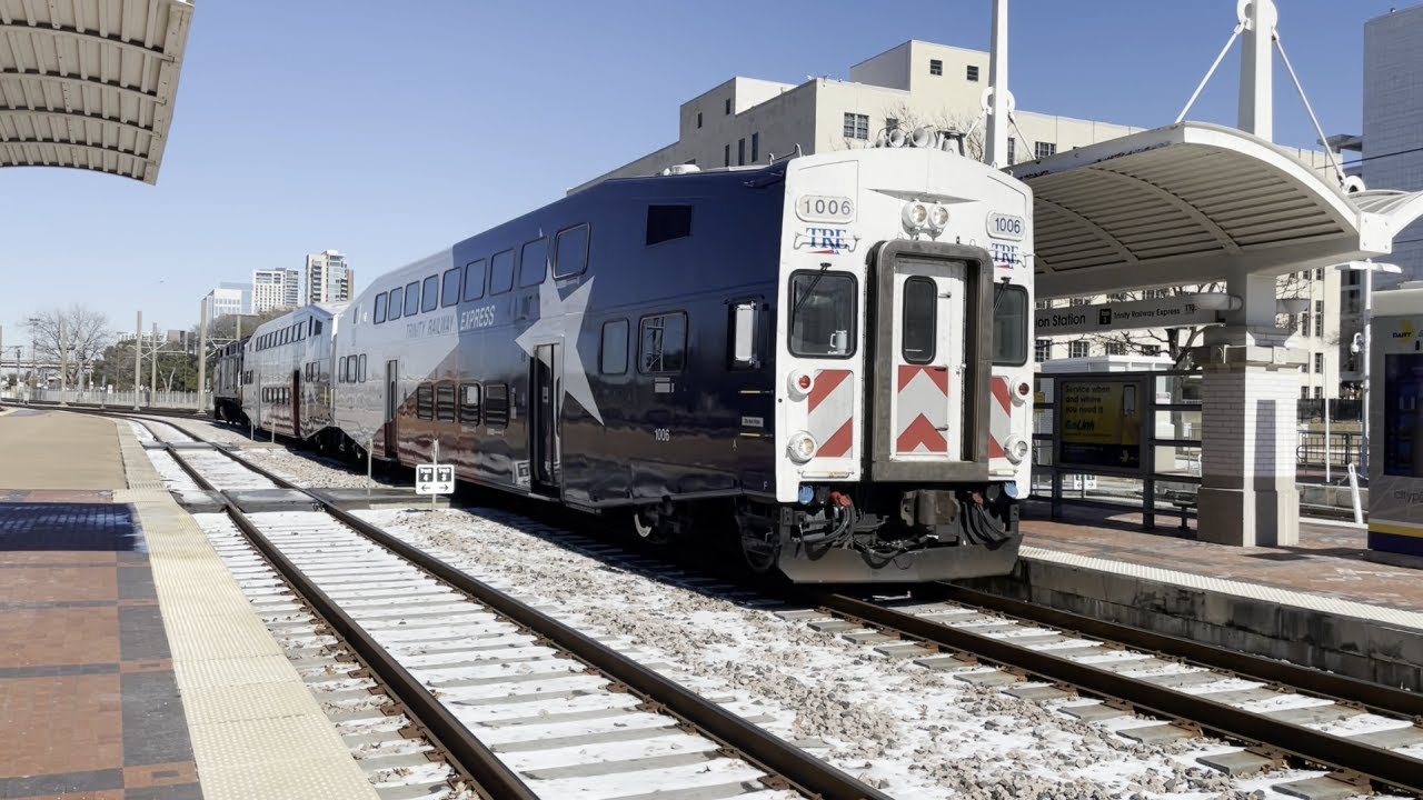 (2/5/2022) Trinity Railway Express: Full Roundtrip on Trains 3917 and ...