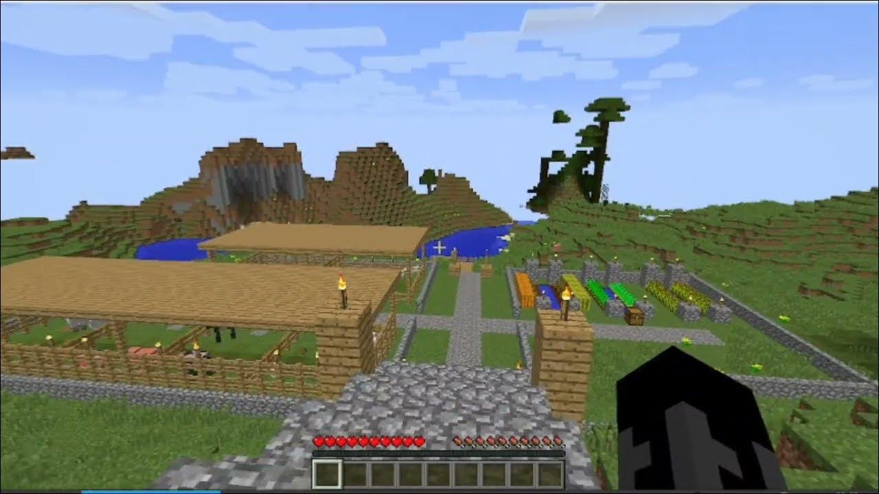 minecraft ps3 tutorial map - YouTube