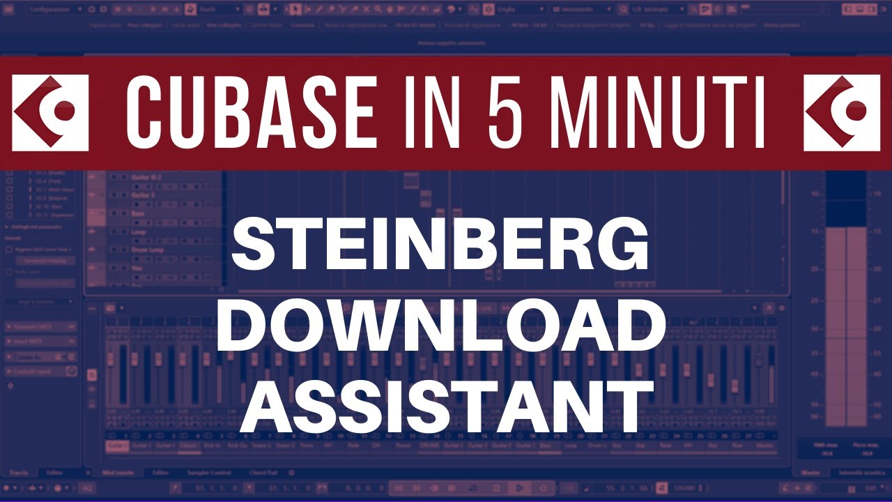 Cubase - Steinberg download assistant - YouTube
